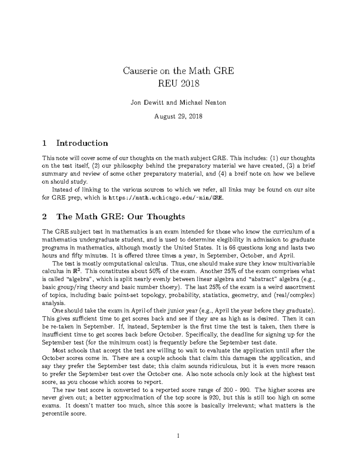 MATH GRE Prep Advice: Insights & Strategies for Success - Studocu
