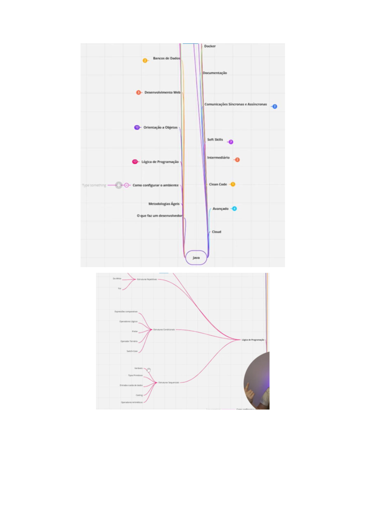 Java - Resumo e Mapa Mental de Desenvolvimento Web e Banco de Dados ...