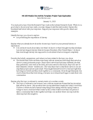 HIS 100 Module Two Activity Sources Template - HIS 100 Module Two ...
