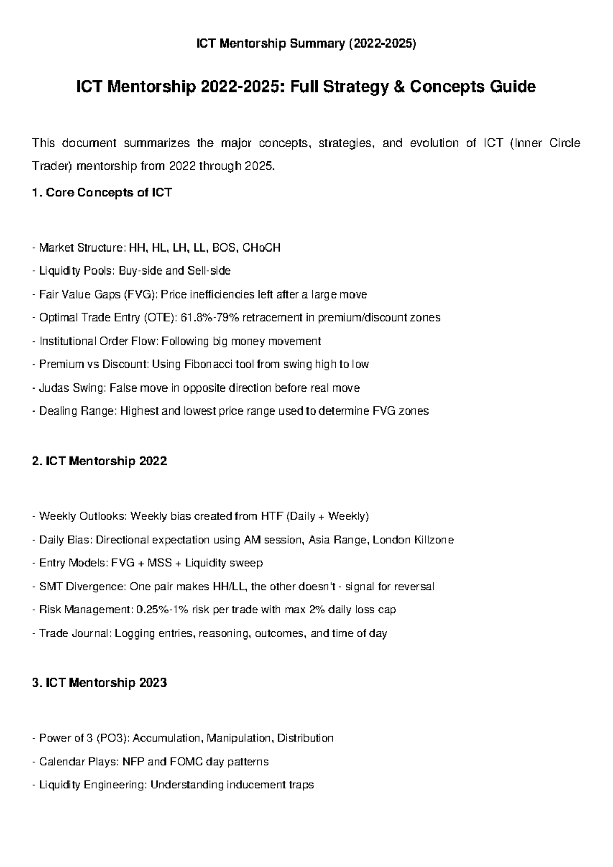 885819914 ICT Mentorship Strategy Guide (2022-2025) Summary - Studocu