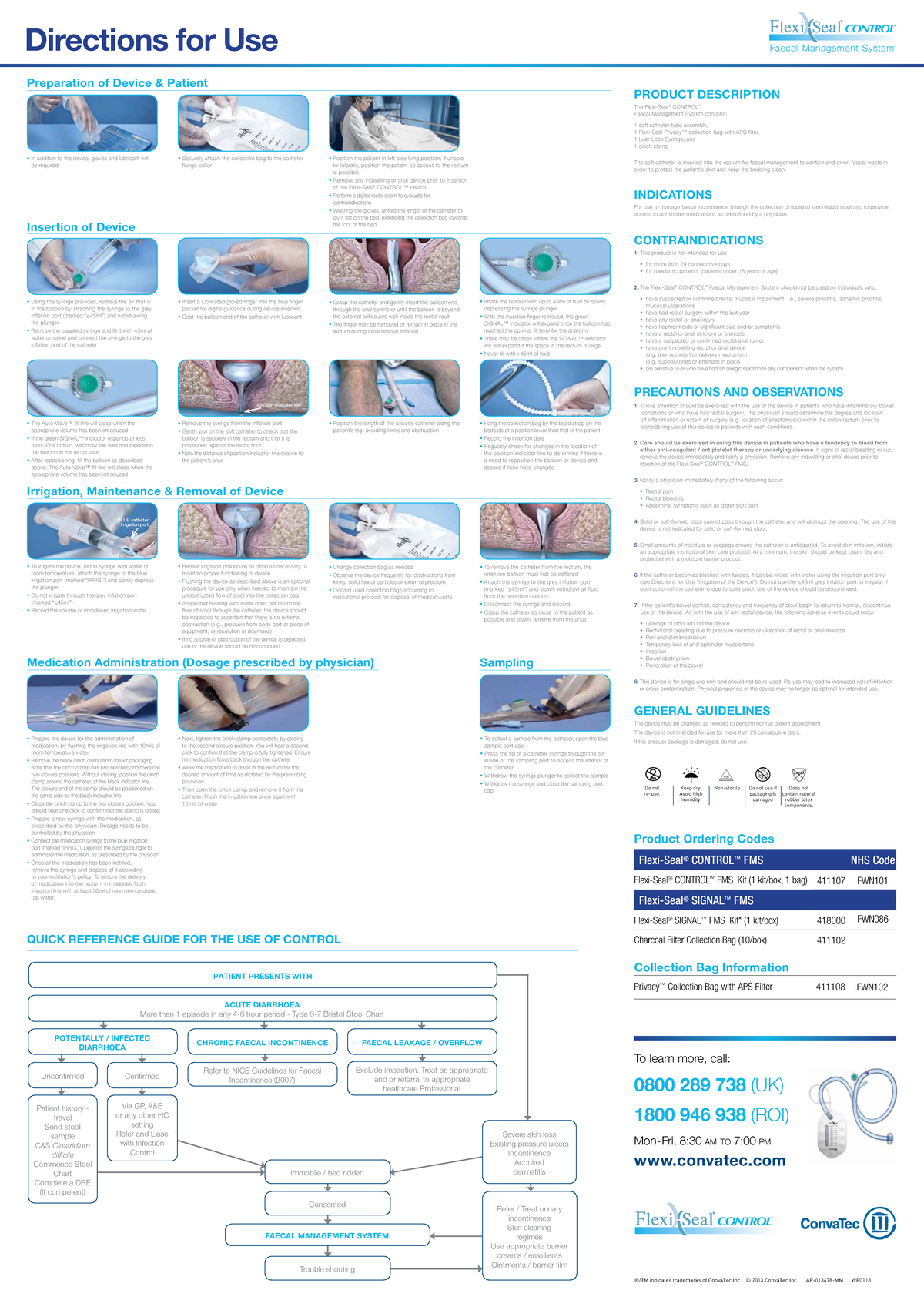 Flexi-Seal CONTROL™ FMS Directions for Use and Patient Care Guide - Studocu
