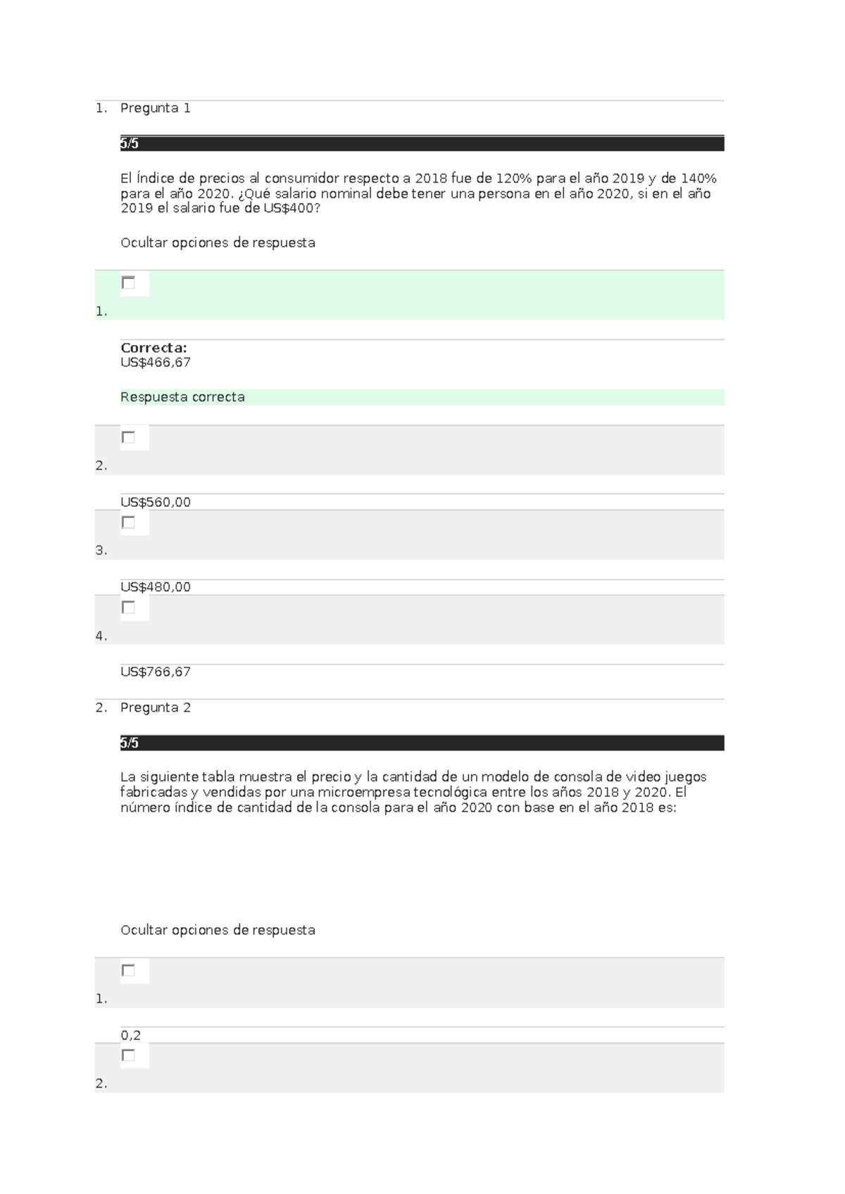 Examen de Estadística - Preguntas y Respuestas - Studocu