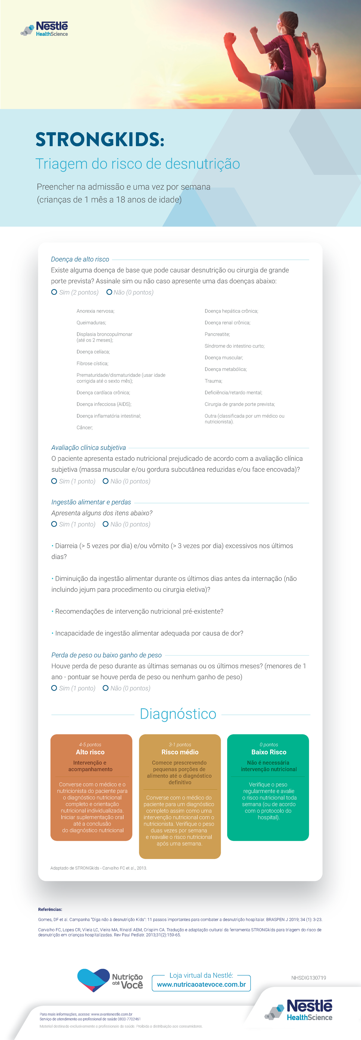Strong-Kids - Trabalho acadêmico-triagem nutricional - Para mais ...
