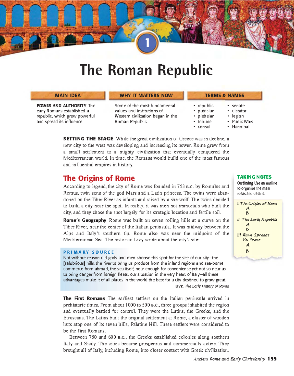 The Rise and Transformation of the Roman Republic: From Expansion to ...