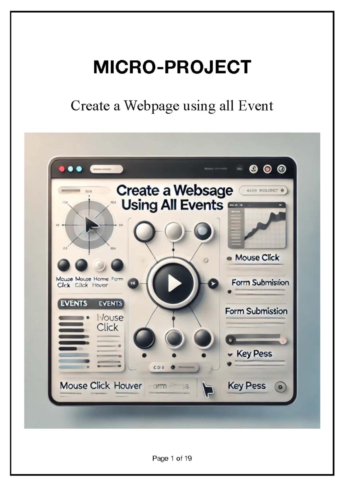 CSS 101 Microproject: Creating an Interactive Event Webpage - Studocu