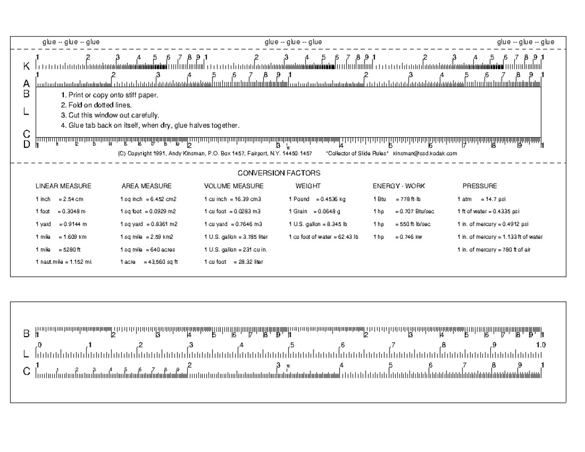 Calculating Conversion Factors: Regla de Cálculo Guide - Studocu