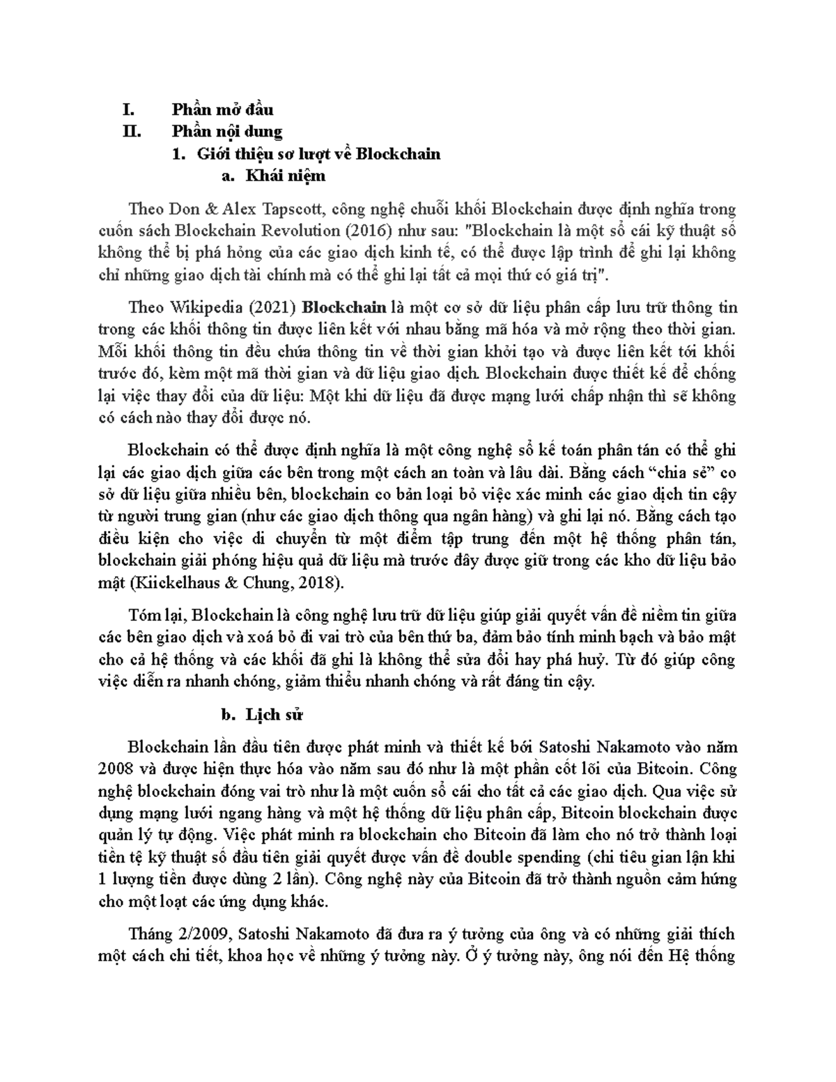 312010 25335 - Đỗ Thị Diệu Hương - I. Ph n mơꄉ đ u II. Ph n nôi dung̣ 1 ...