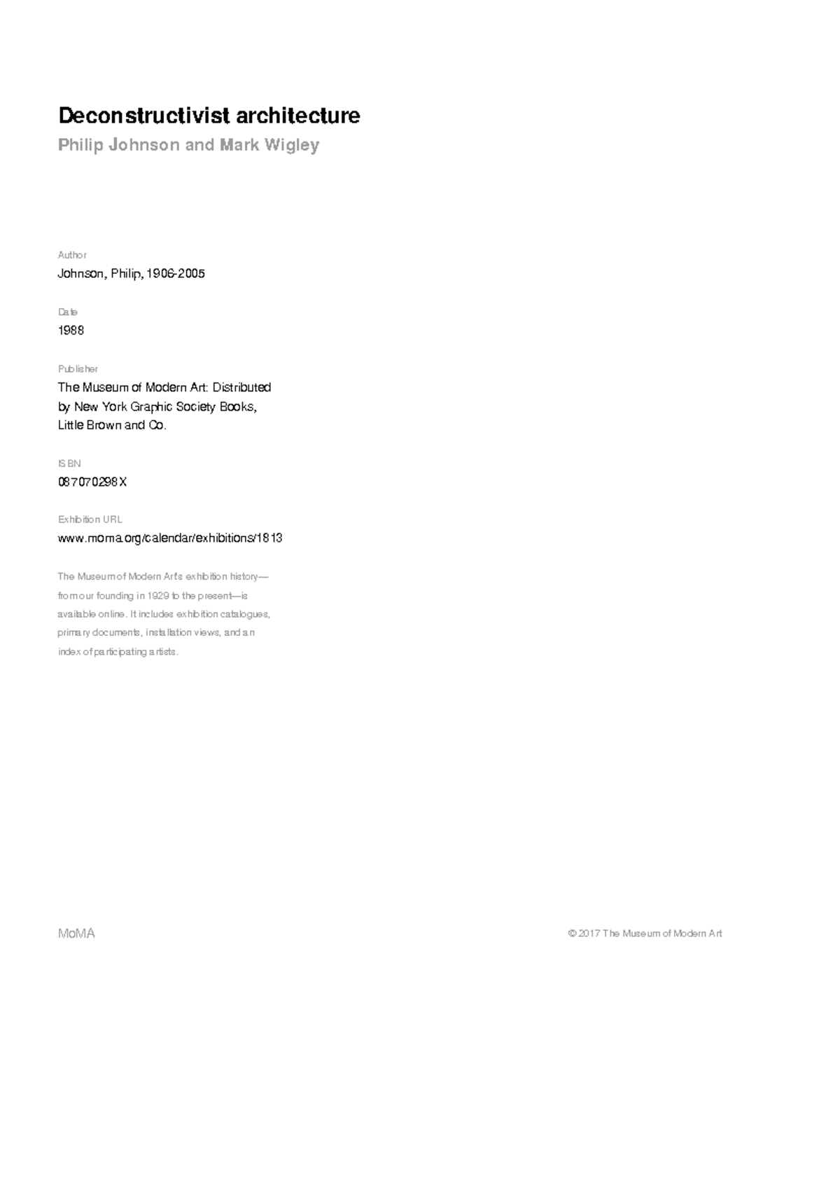 Deconstructivist Architecture: Insights from Philip Johnson & Mark ...