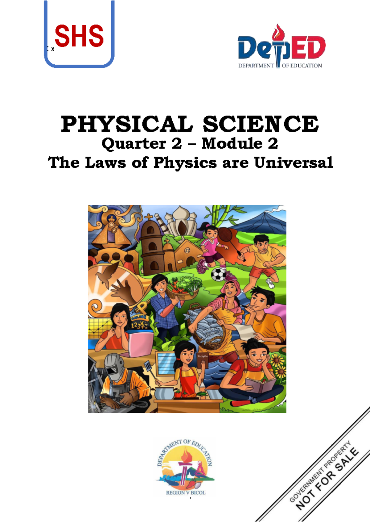 Physical Science Grade 12 Q2 Module 2: Universal Laws of Motion - Studocu
