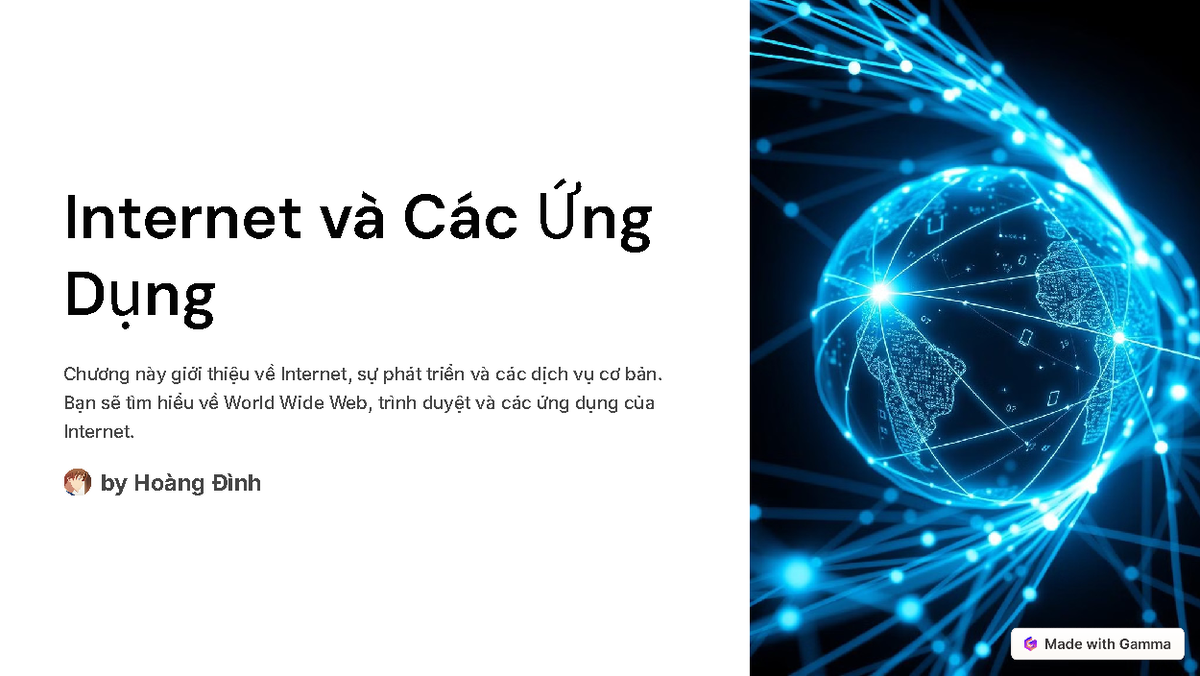 Internet va Cac Ung Dung - Internet và Các Ứng Dụng Chương này giới ...
