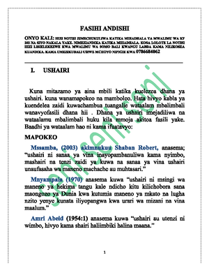 Business Studies FORM 2 - BUSINESS STUDIES FORM TWO NOTES FORMS OF ...