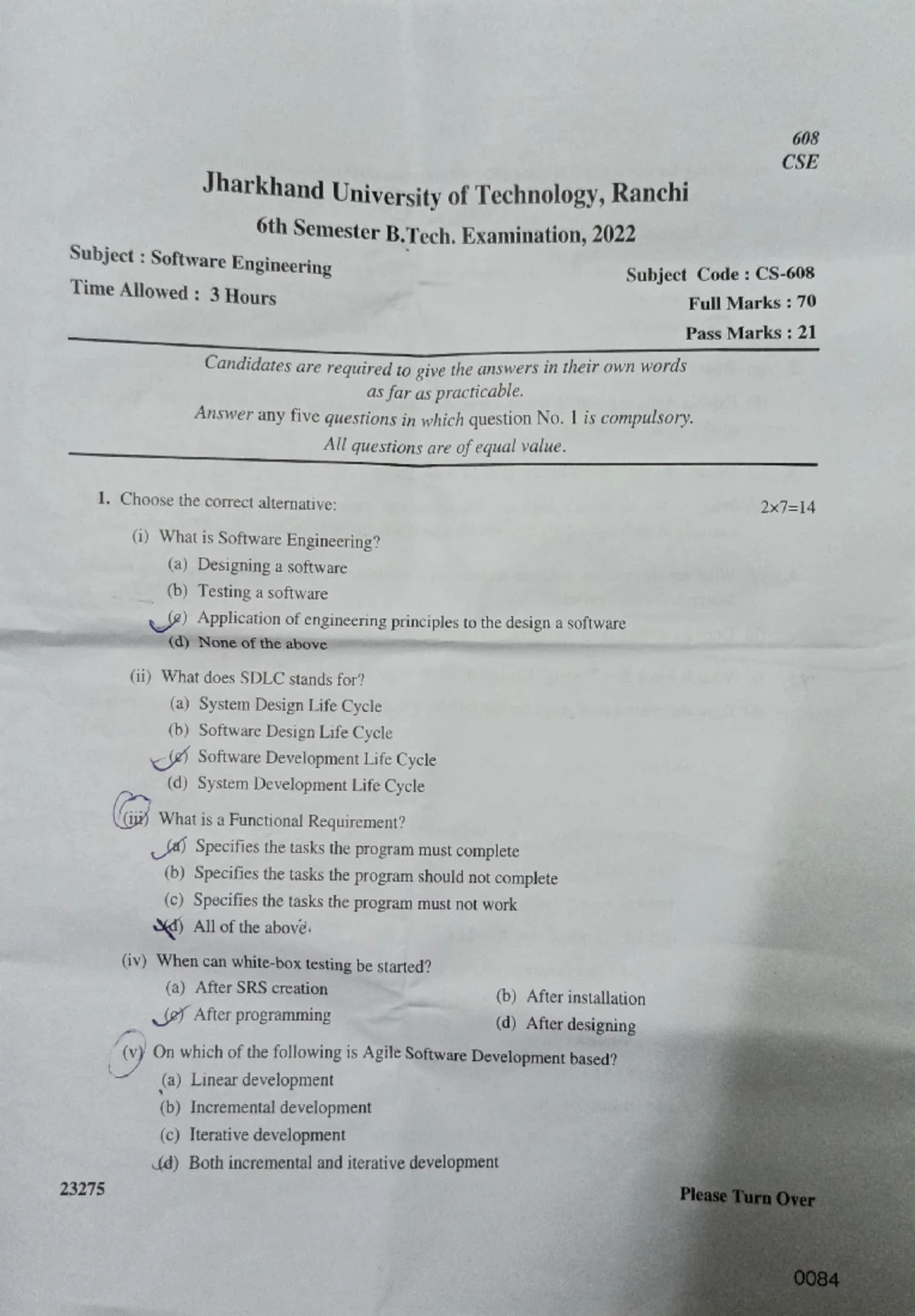 Revised B.Tech. Syllabus for 1st & 2nd Semesters - NEP 2020 (2023-2024) - Studocu