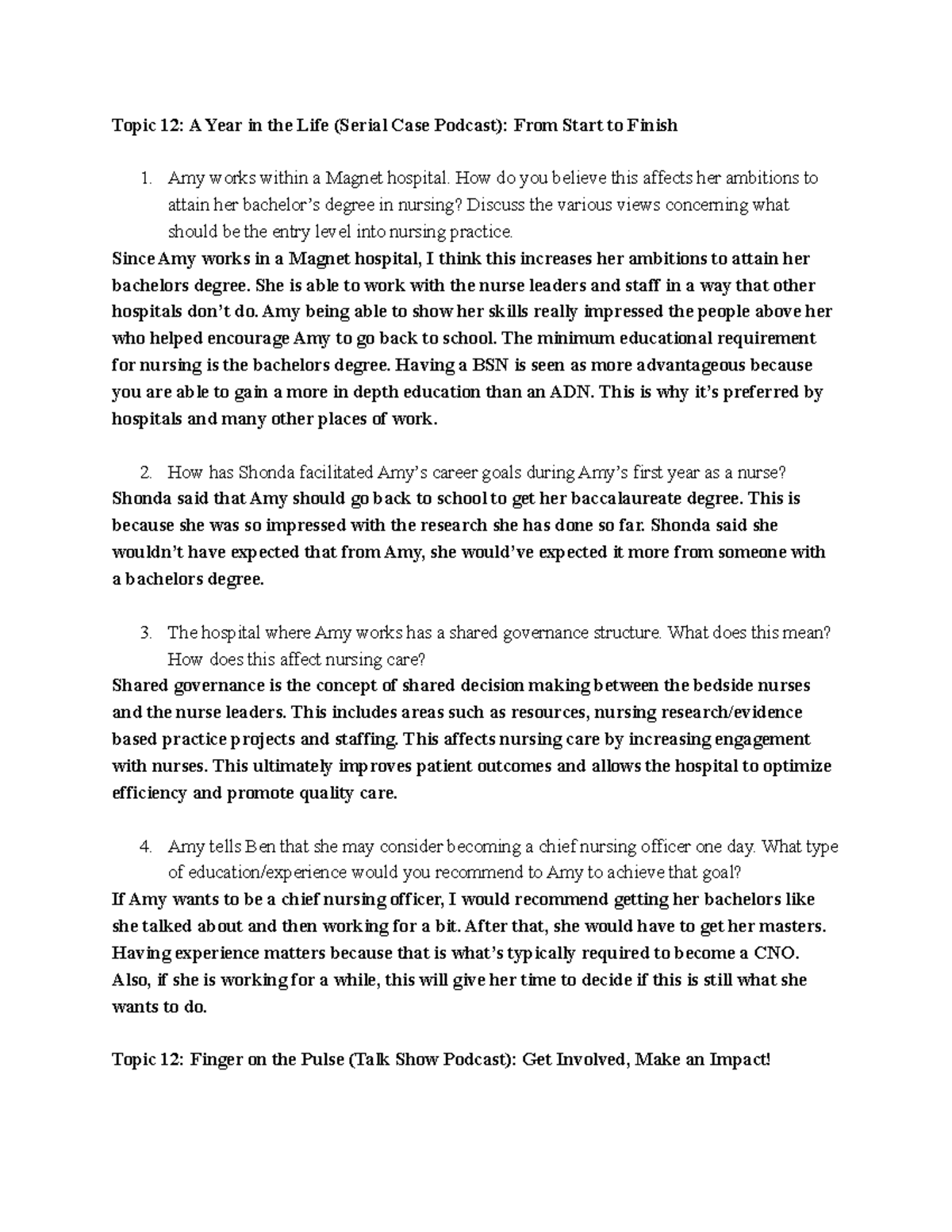 Podcast 12 Homework - Topic 12: A Year in the Life (Serial Case Podcast ...