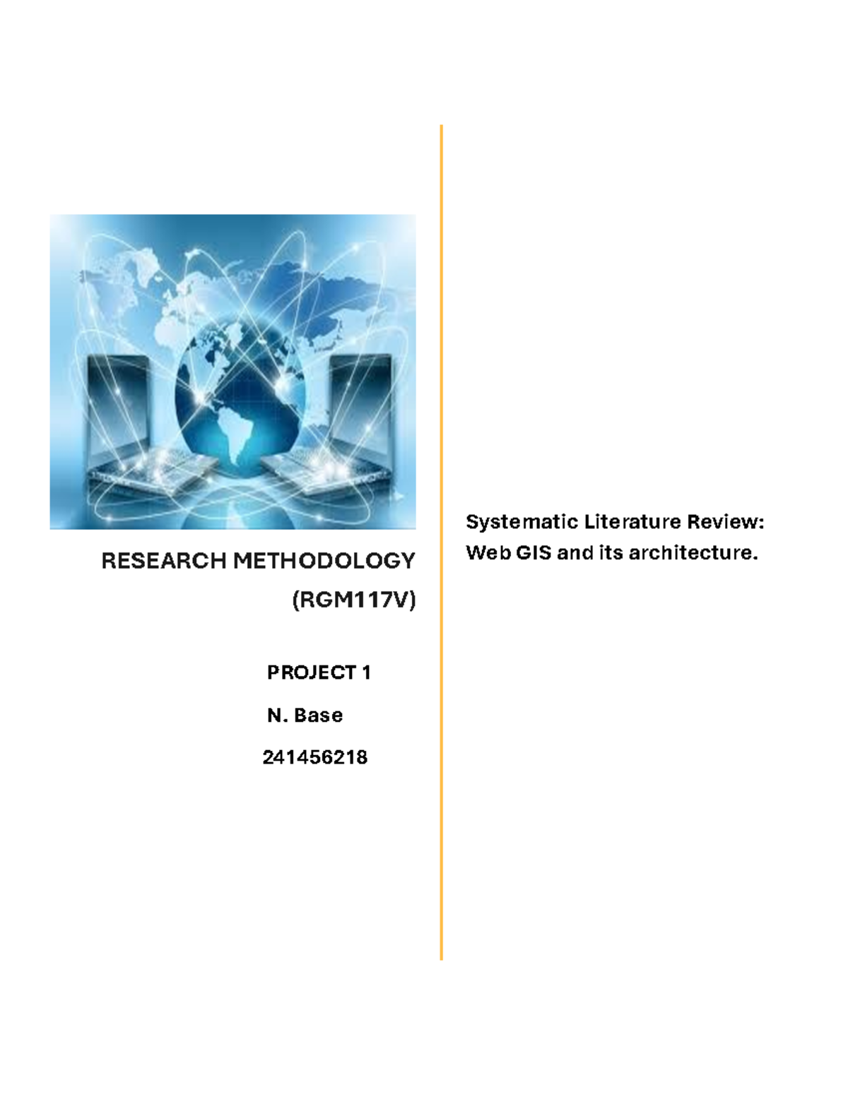 Systematic Literature Review: GIS Applications in Agriculture (RGM117V ...