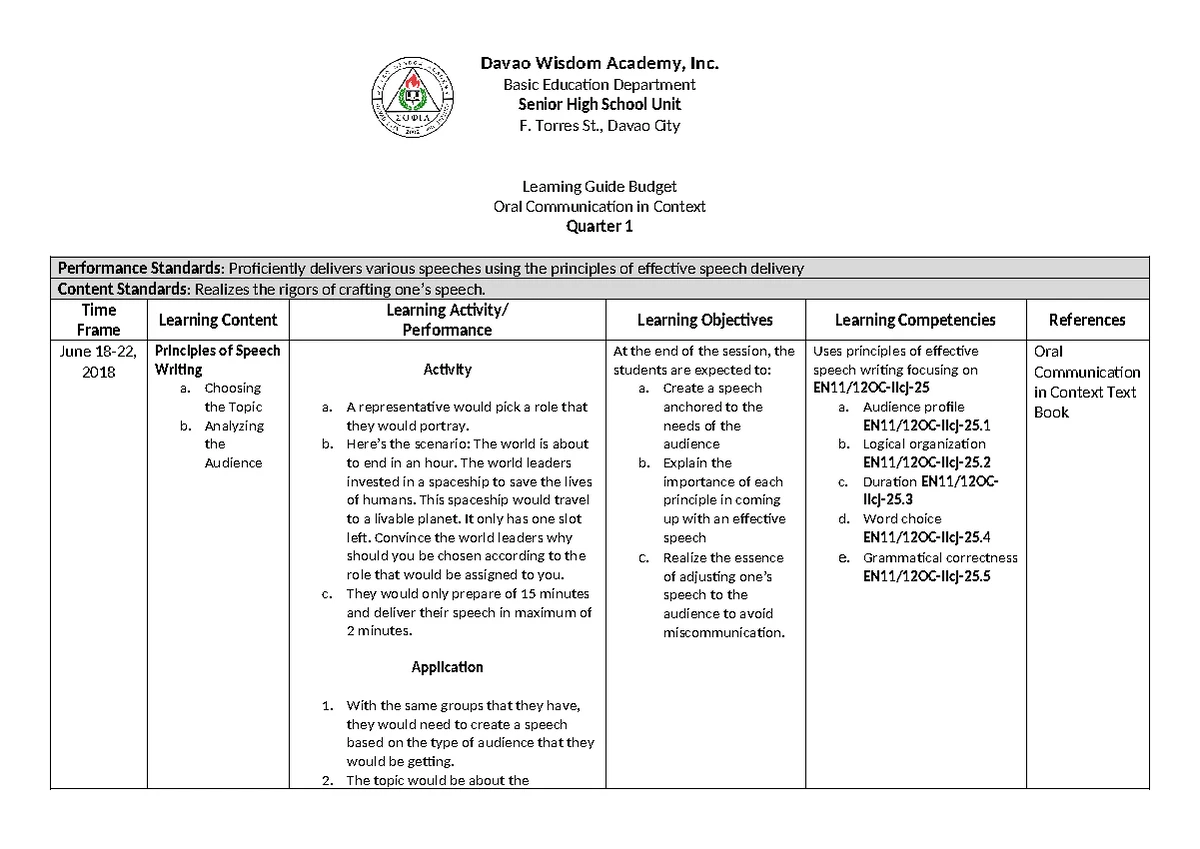 C Map - Curriculum Map for Mathematics: Functions & Financial Concepts ...
