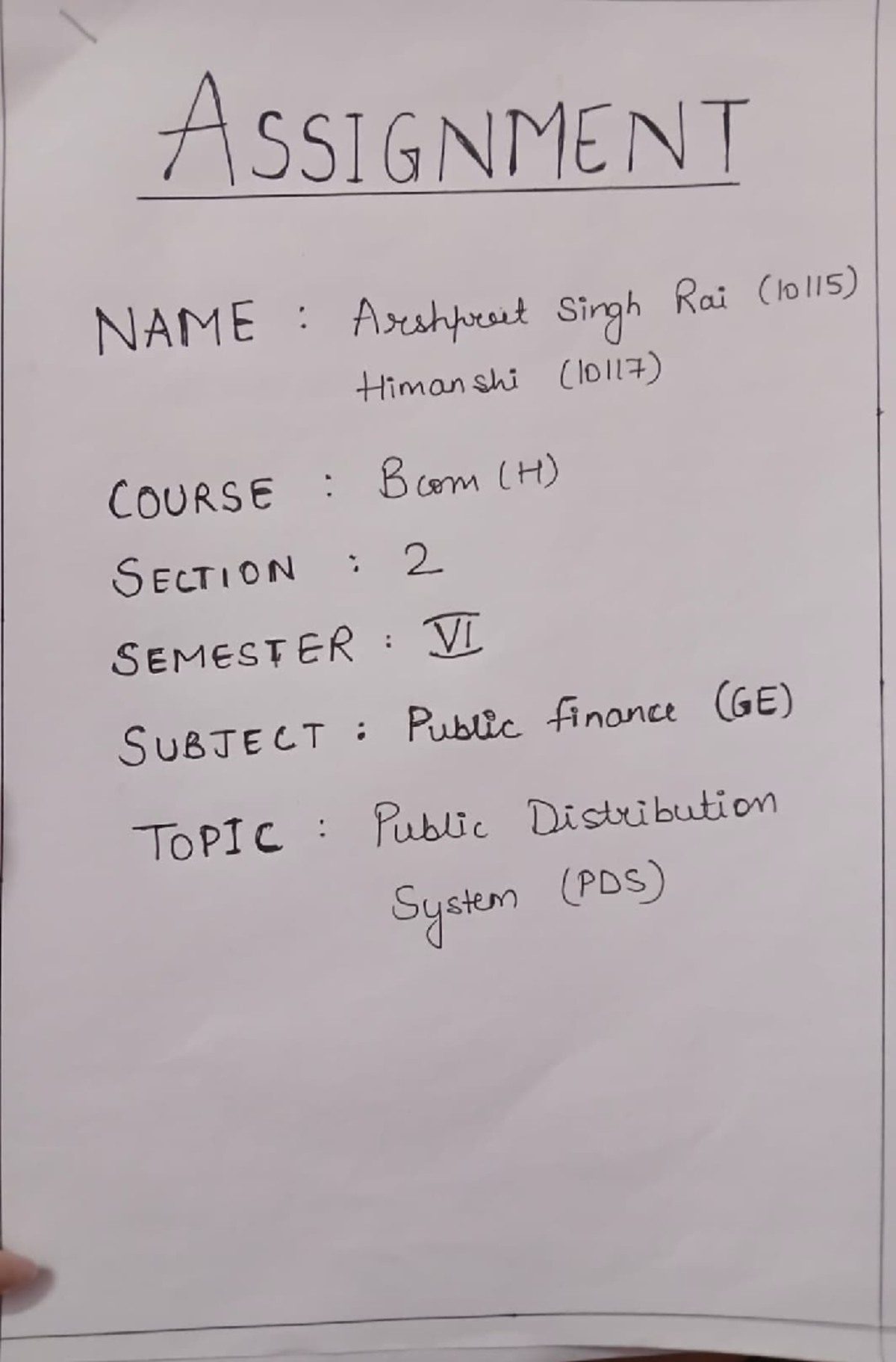 Public Finance Case Study: 10115, 10117 Analysis and Insights - Studocu
