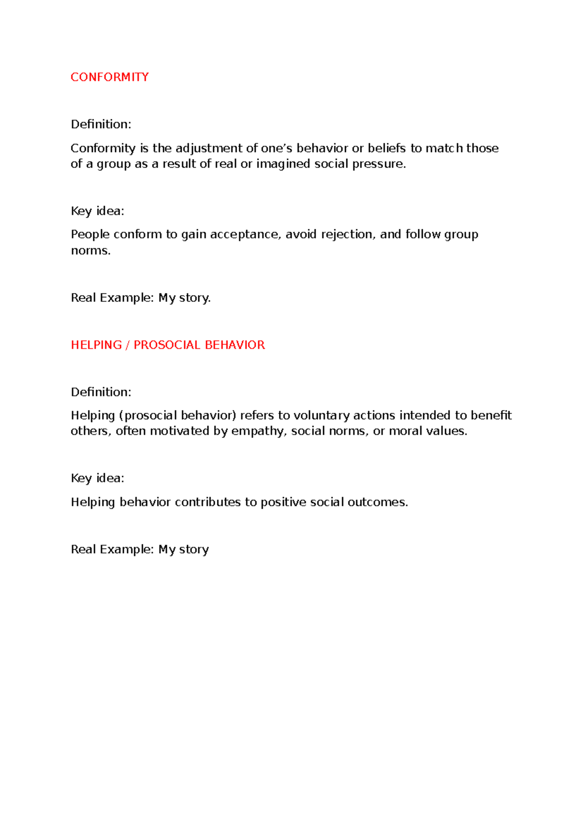 Inbound 4410161094117840279 - CONFORMITY Definition: Conformity is the ...