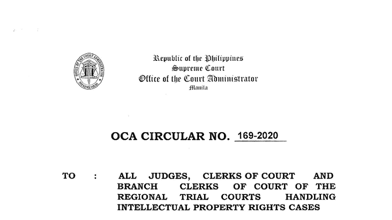 2020 Revised Rules of Procedure for IPR Cases - A.M. No. 10-3-10-SC ...