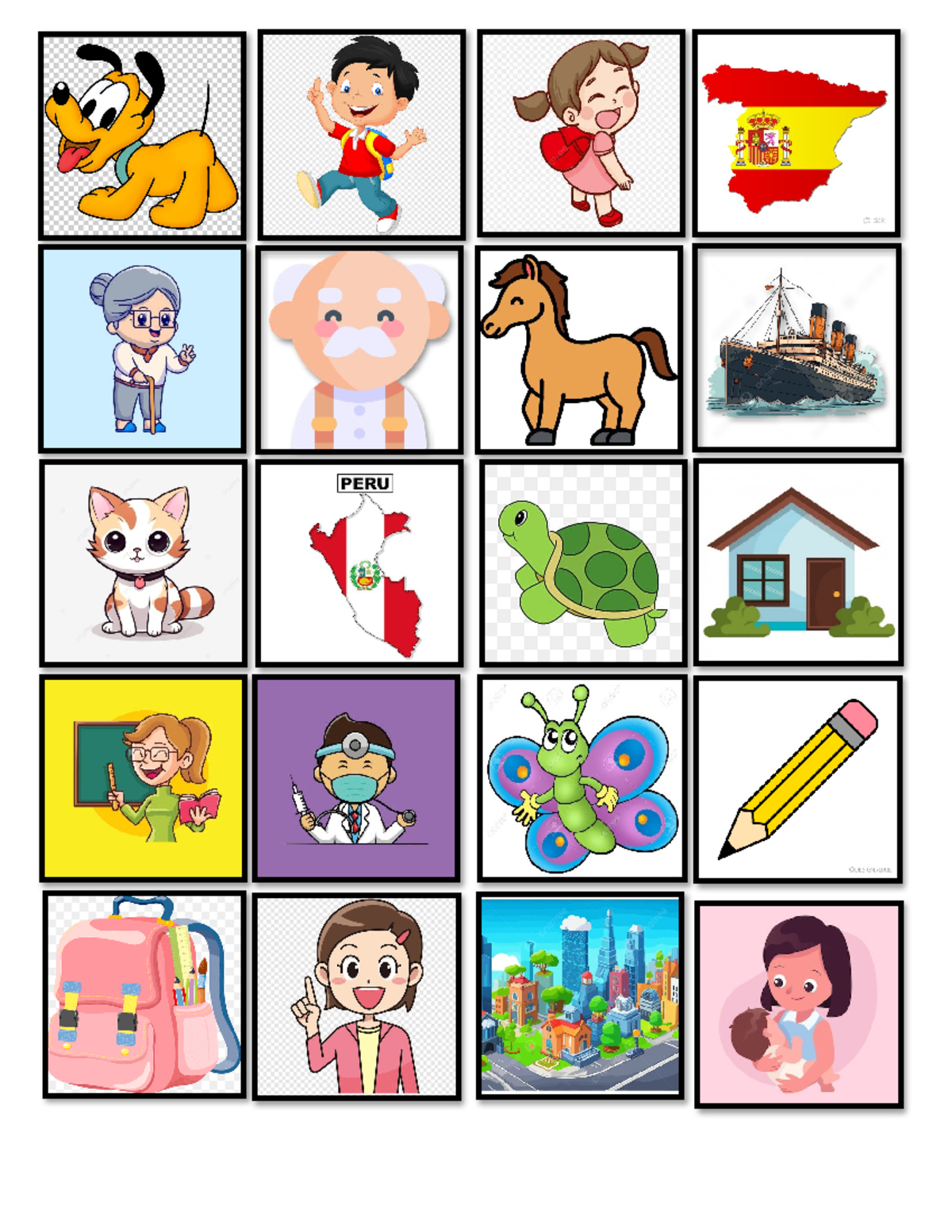 Clasificación de los Sustantivos: Tipos y Ejemplos Illustrados - Studocu