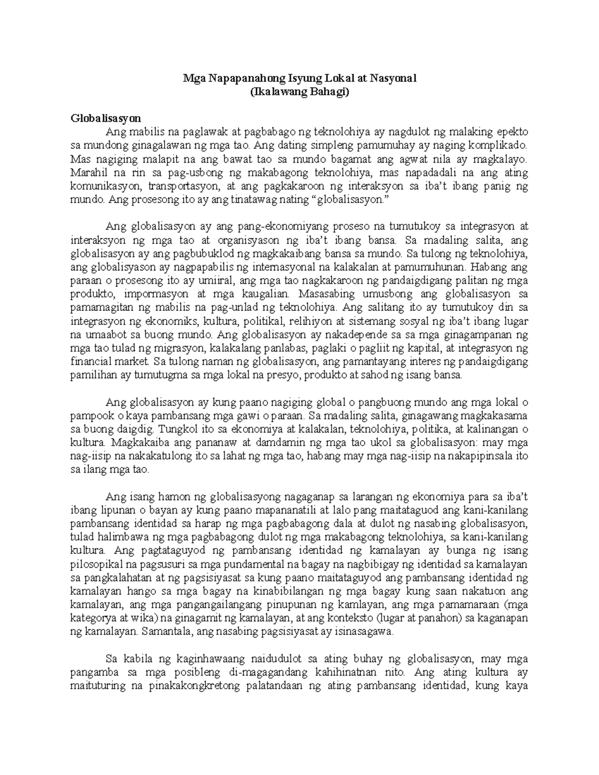 PAS 21 - Lecture notes for Philippine Accounting Standards 21 - PAS 21 ...