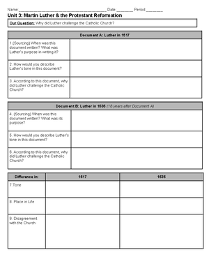 Unit 7 Great Leap Forward & Five Year Plans Student Handout - Name ...