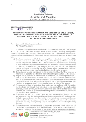 DO 010, S. 2025: Guidelines for 2025 DepEd Summer Programs ...