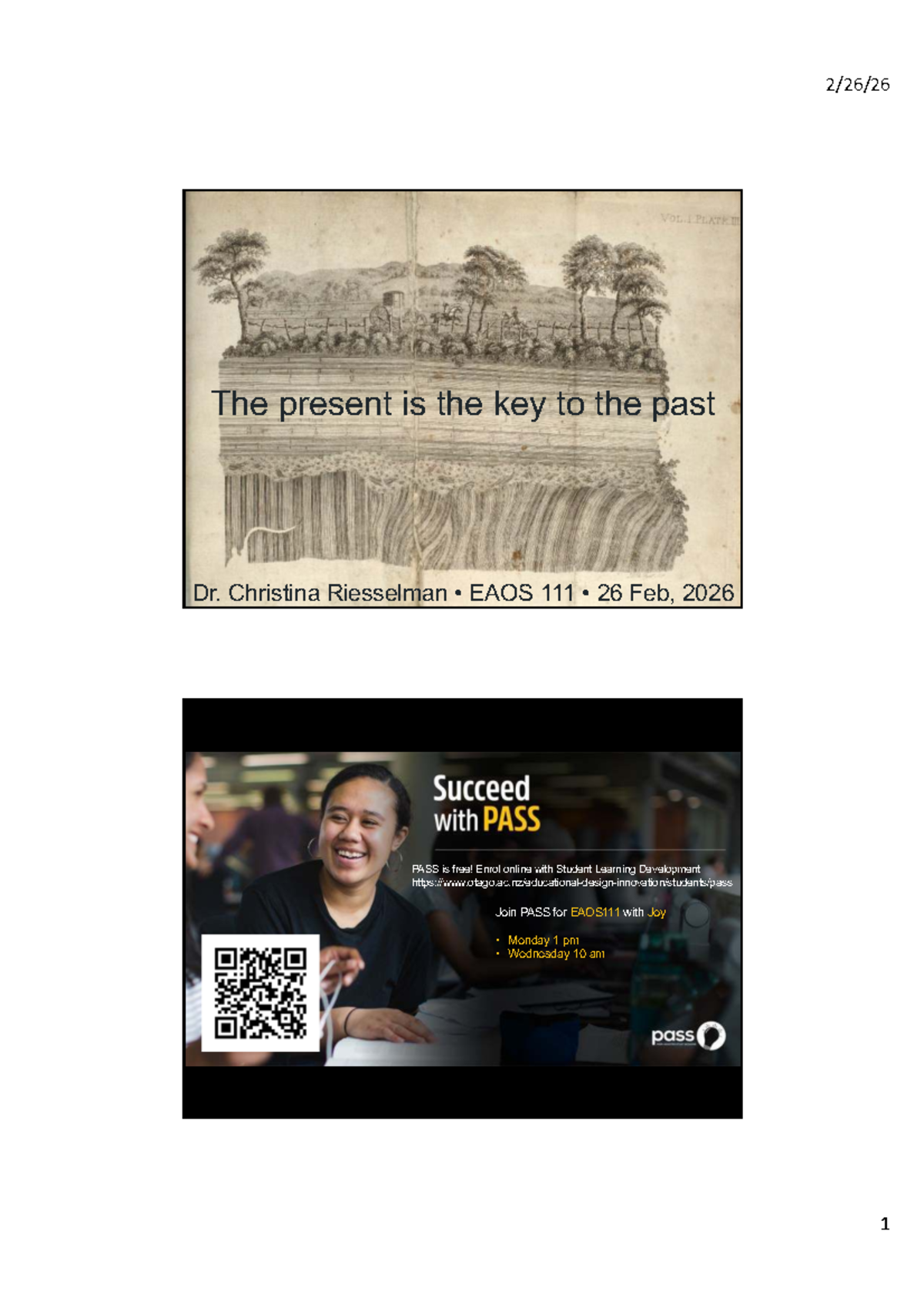 EAOS 111 Lecture Notes: Earth System Science Overview - Studocu