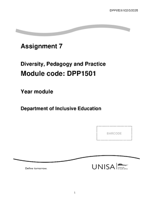 90093 - Unisa - Higher Certificate in Education - Studocu