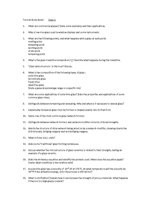 Material Science Ceramics - Studocu
