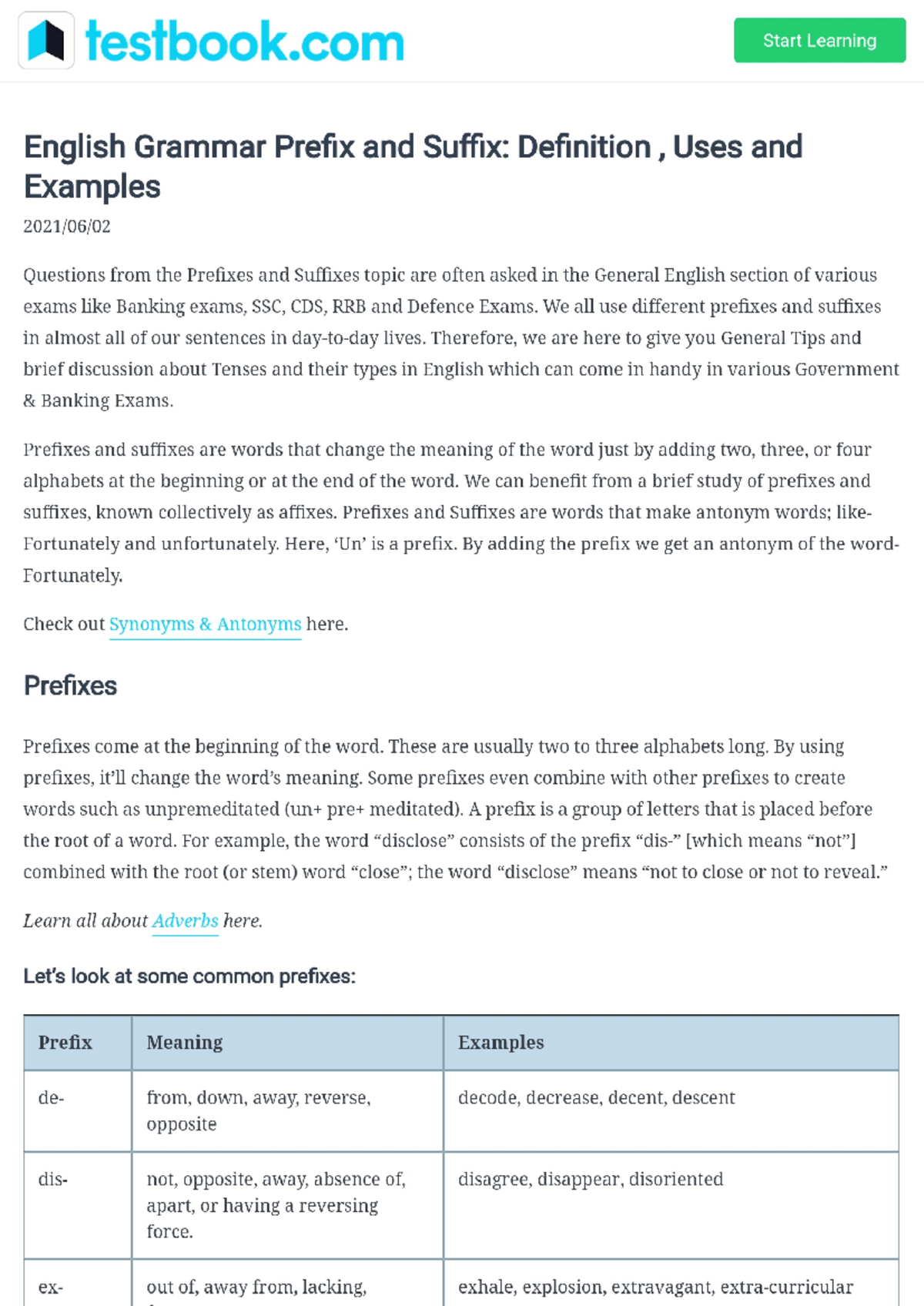 English grammar prefix suffix - Teaching Math in Intermediate Grade ...