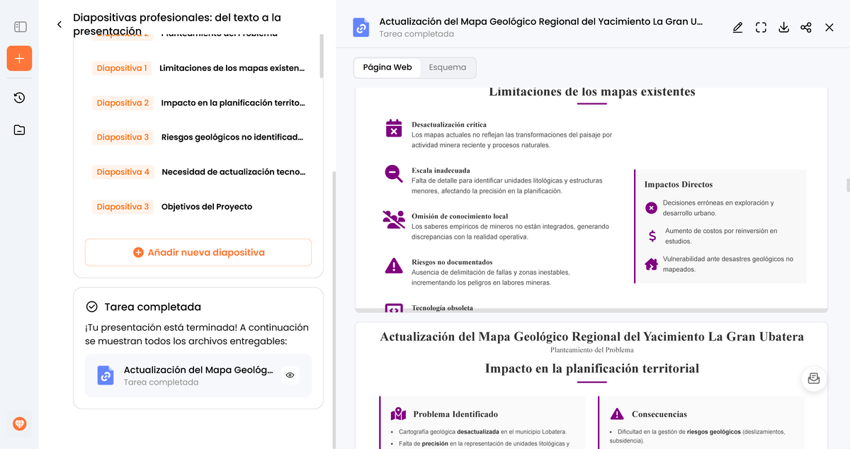 Diapositivas: Actualización del Mapa Geológico Regional - Yacimientos ...