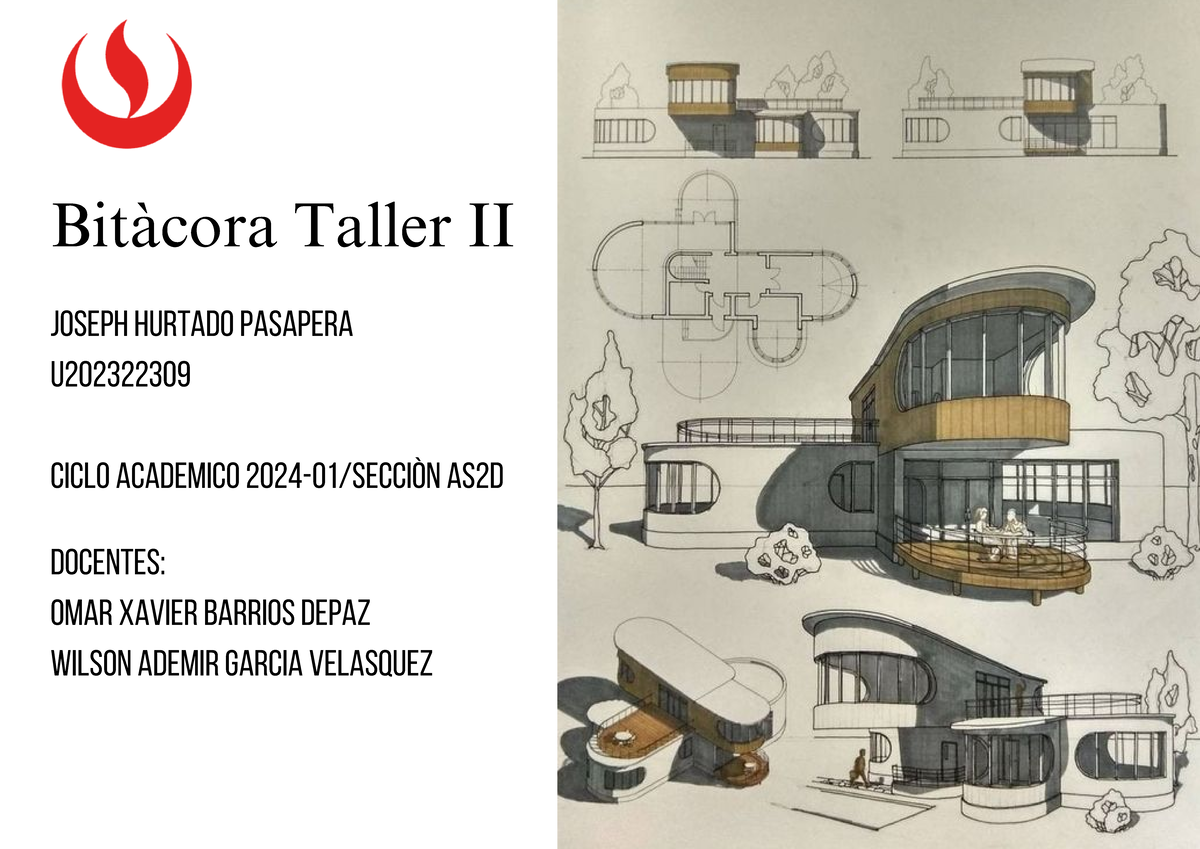 Bitácora Taller II (A3 horizontal) - Composiciones y Esquisses Finales ...
