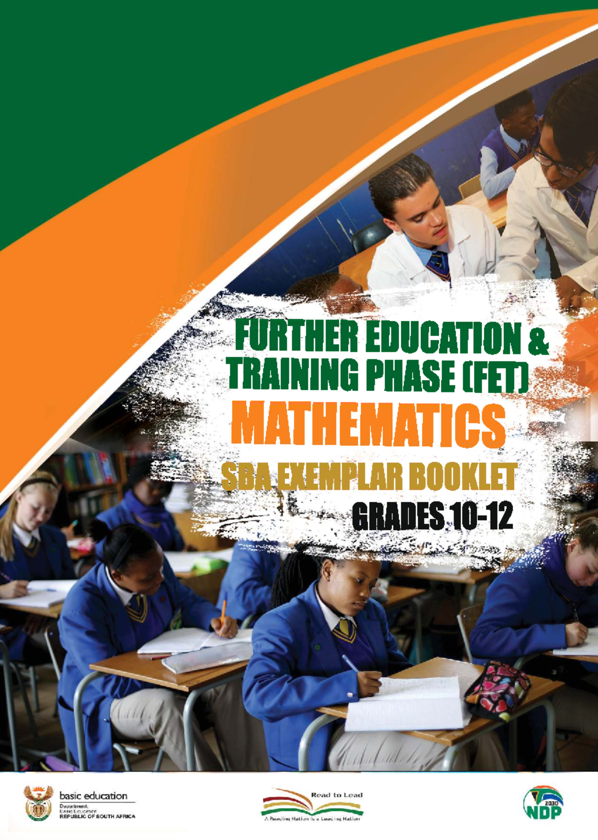 Grade 10 - 12 FET Mathematics SBA Exemplar Guide and Practices - Studocu