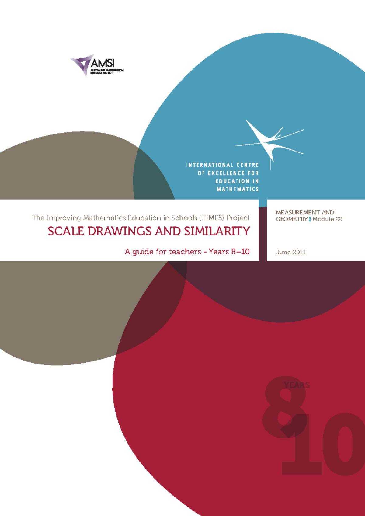 Scale Drawings and Similarity: A Guide for Teachers (TIMES Project ...