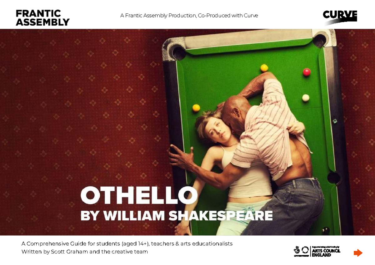 Othello: A Comprehensive Guide to Rehearsals and Character Studies ...