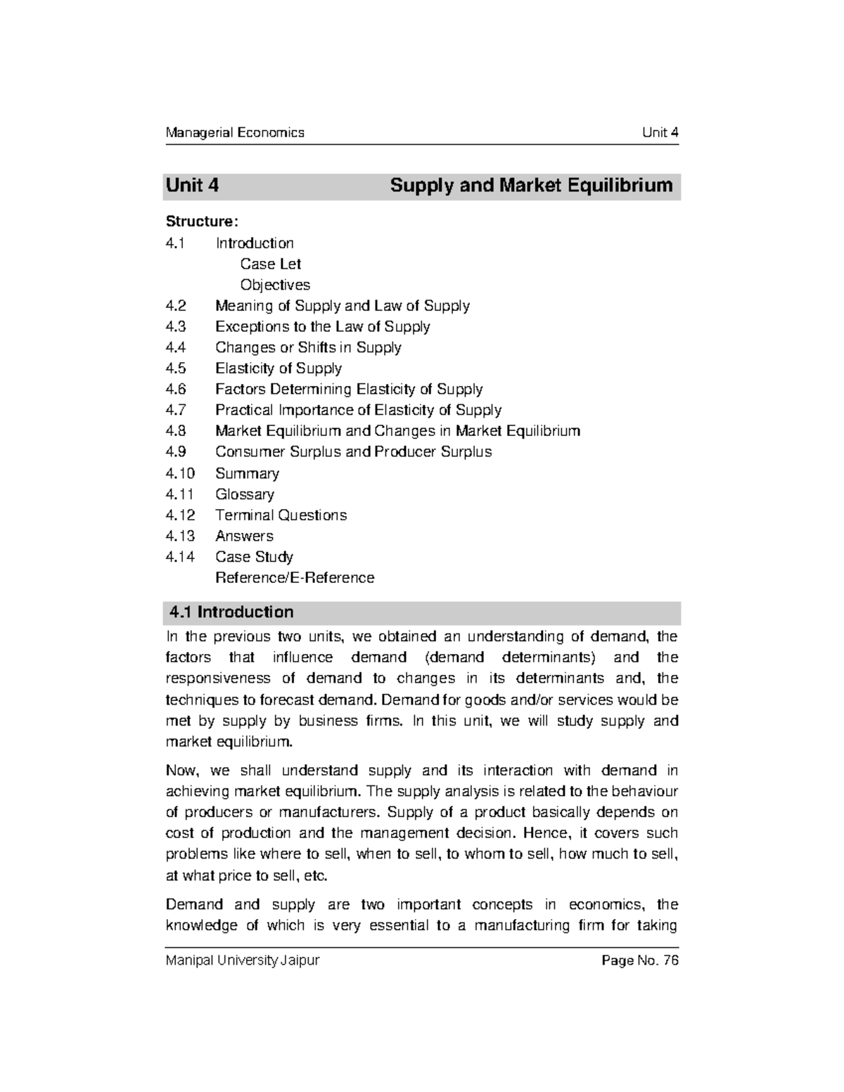 Unit 04 - Supply and Market Equilibrium - Unit 4 Supply and Market ...