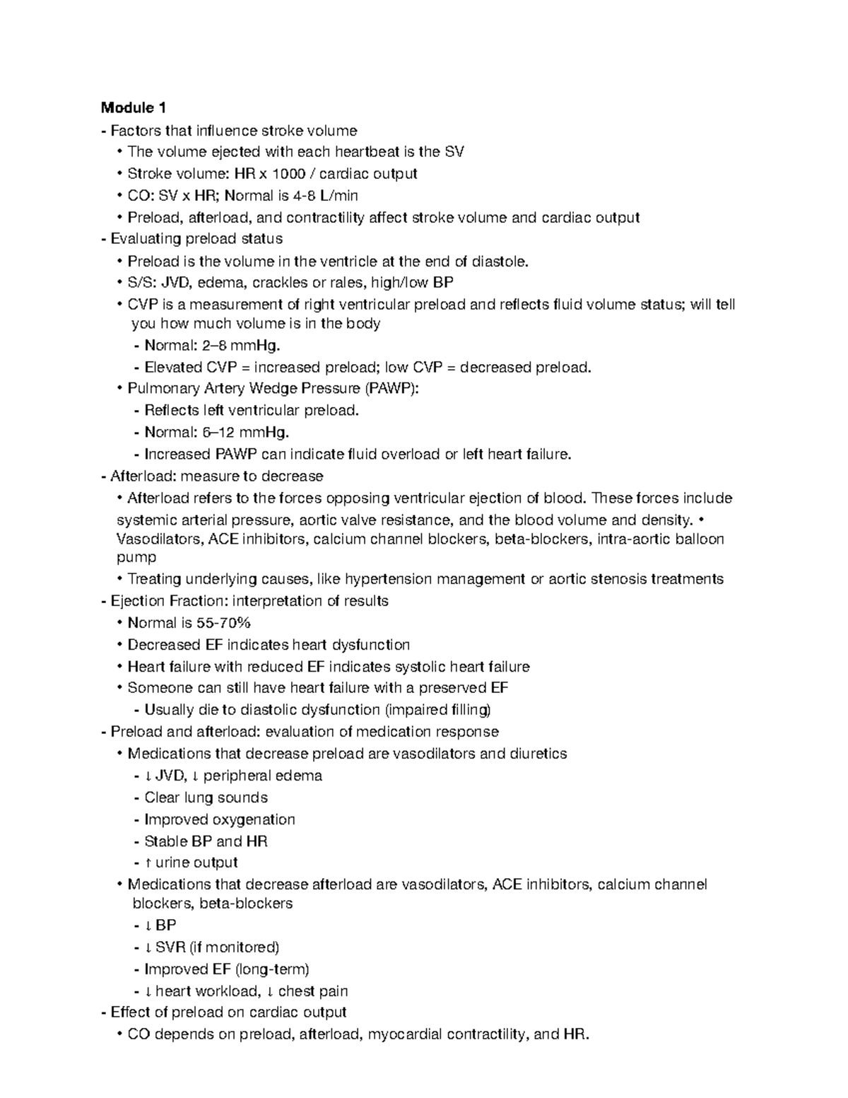 NUR 417 Final Exam Study Guide: Critical Care Interventions ...