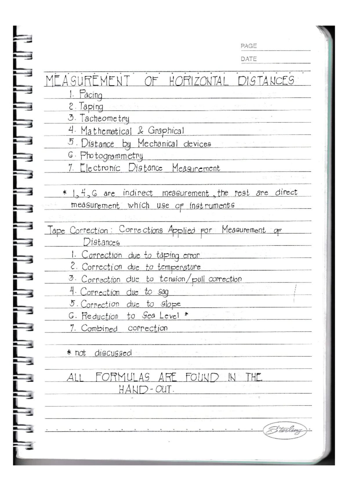 Chapter 2 Measurement OF Horizontal Distances - Chapter 2 Measurement ...