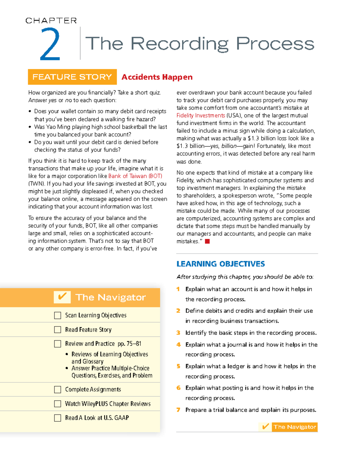 Chapter 2 Regarding Chapter 1 Regarding Accounting Basics Like Debit