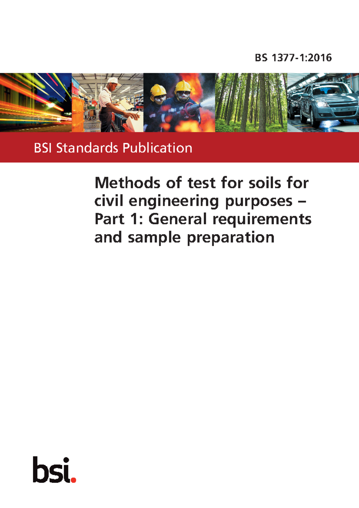 Replicational Insolation - BS 1377-1: Methods of test for soils for ...