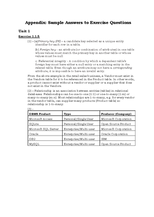 IS312 SEM 1, 2025, week 3 notes on SQL data definition commands - Studocu