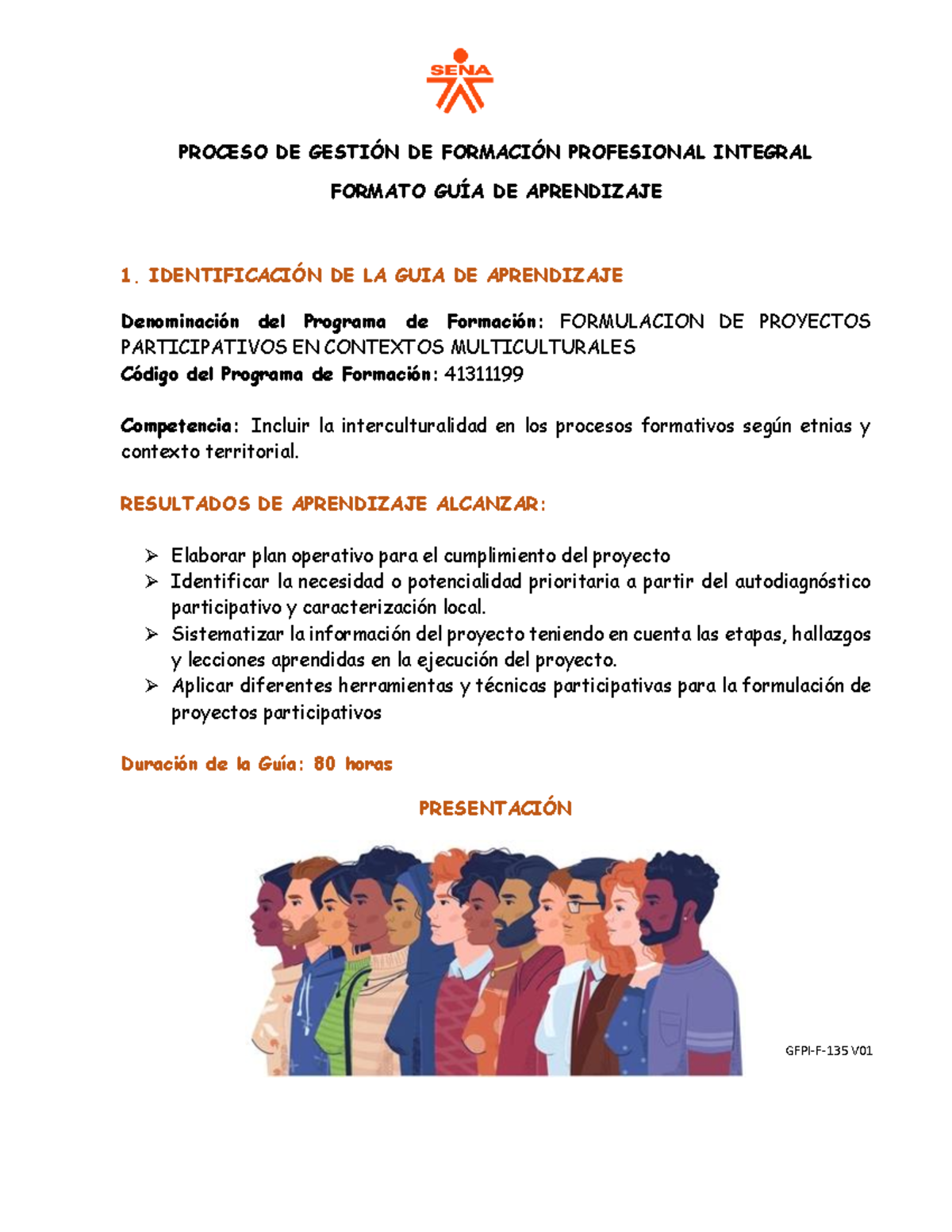 Guía de Aprendizaje 1: Formulación de Proyectos Participativos en ...