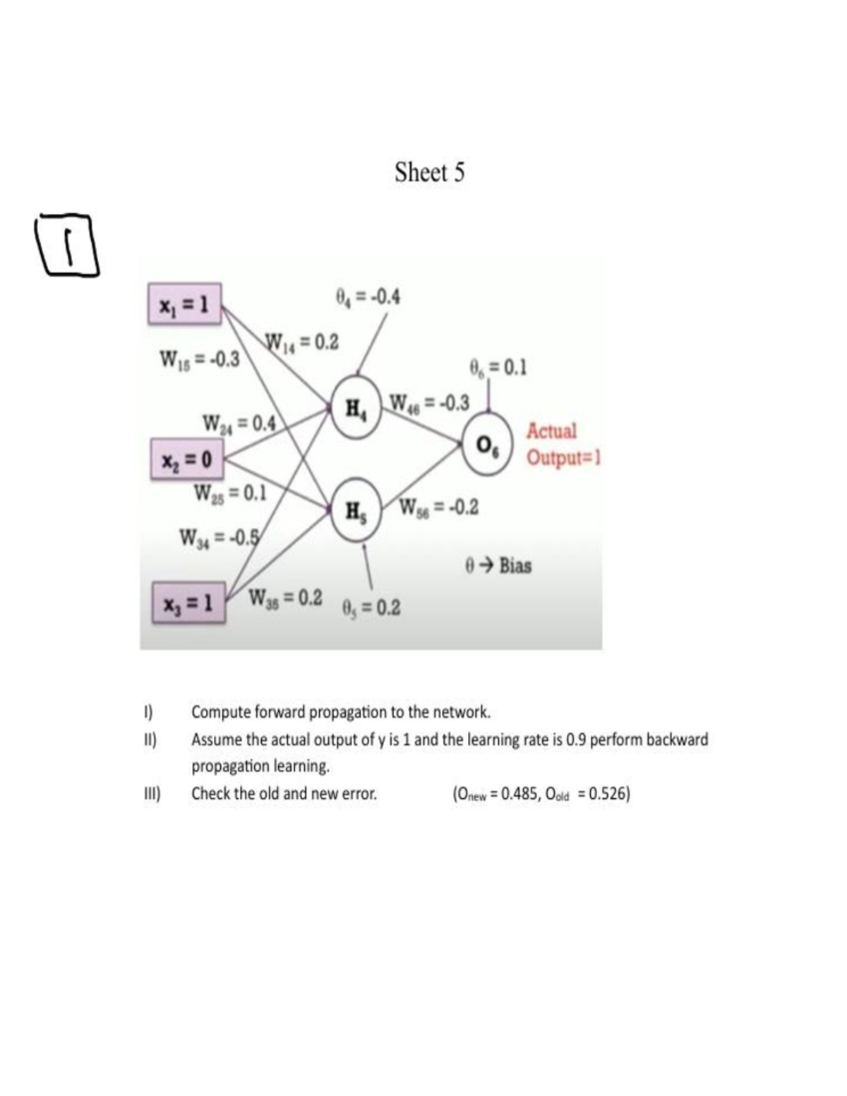 Sheet 5 W14 06: Forward & Backward Propagation Analysis - Studocu