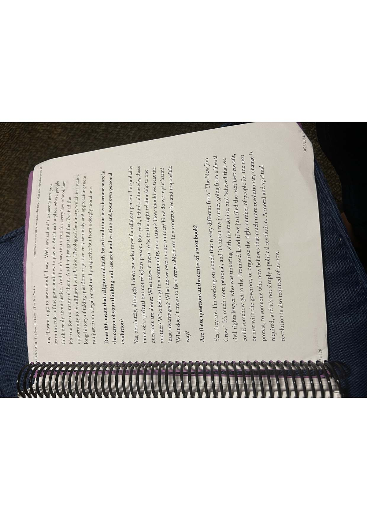 Ten Years After New Jim: Reflections on Justice and Incarceration - Studocu