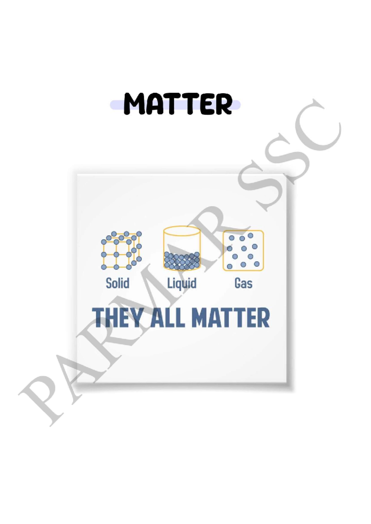 Chemistry 3.0 Complete Notes: States of Matter & Separation Methods ...