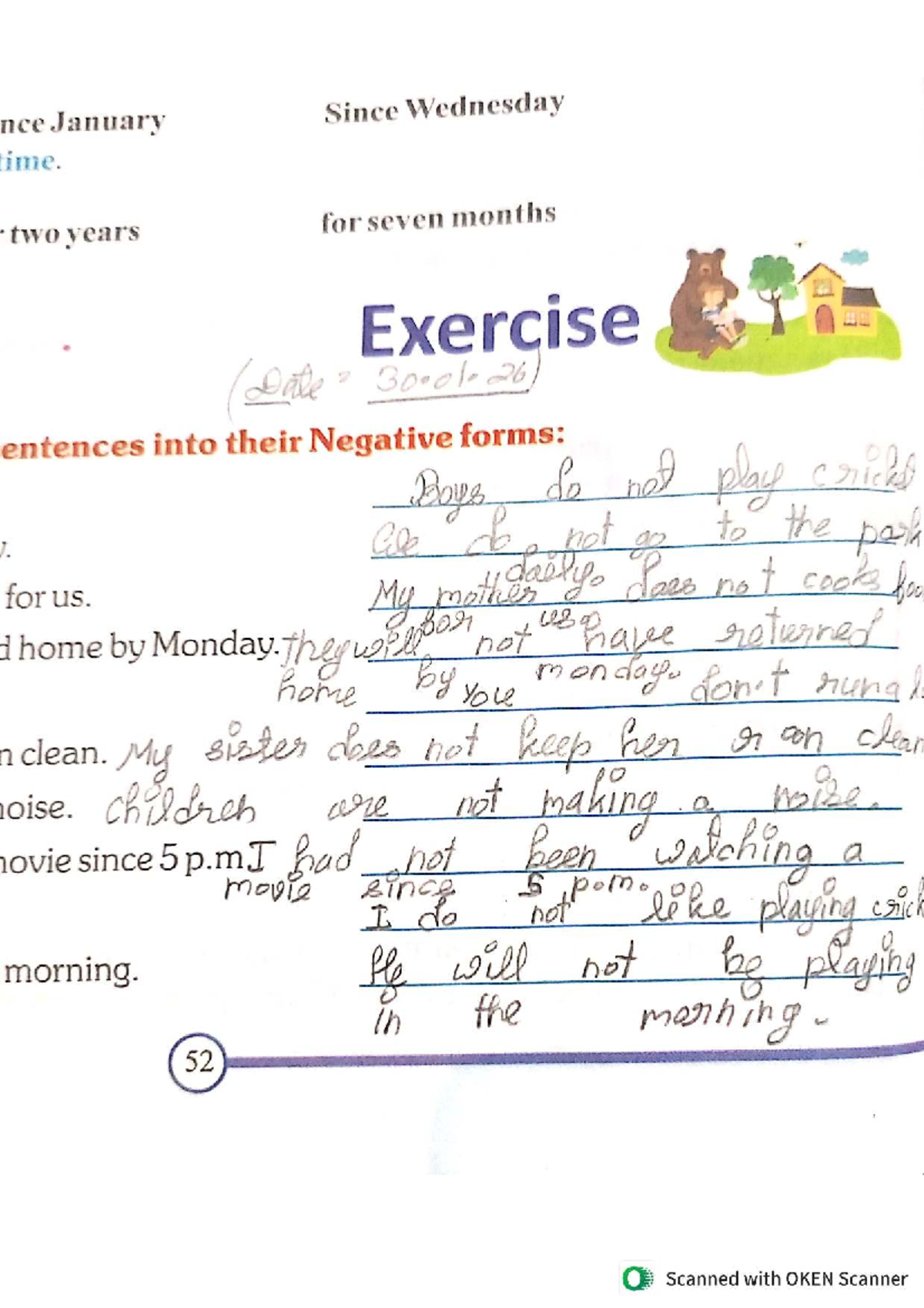 Exercise ATA: Negative & Interrogative Forms Revision (Jan 2026) - Studocu