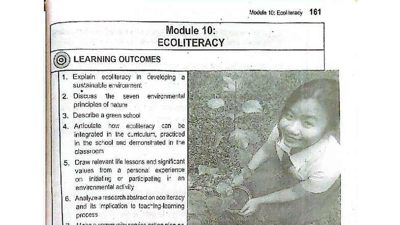 Module 10: Ecoliteracy and Sustainable Development Insights - Studocu