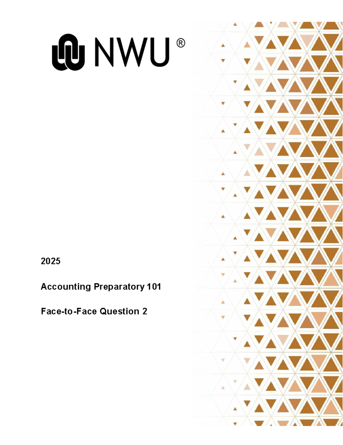 2025 Accounting Preparatory 101: Delta Spec Financial Analysis - Studocu