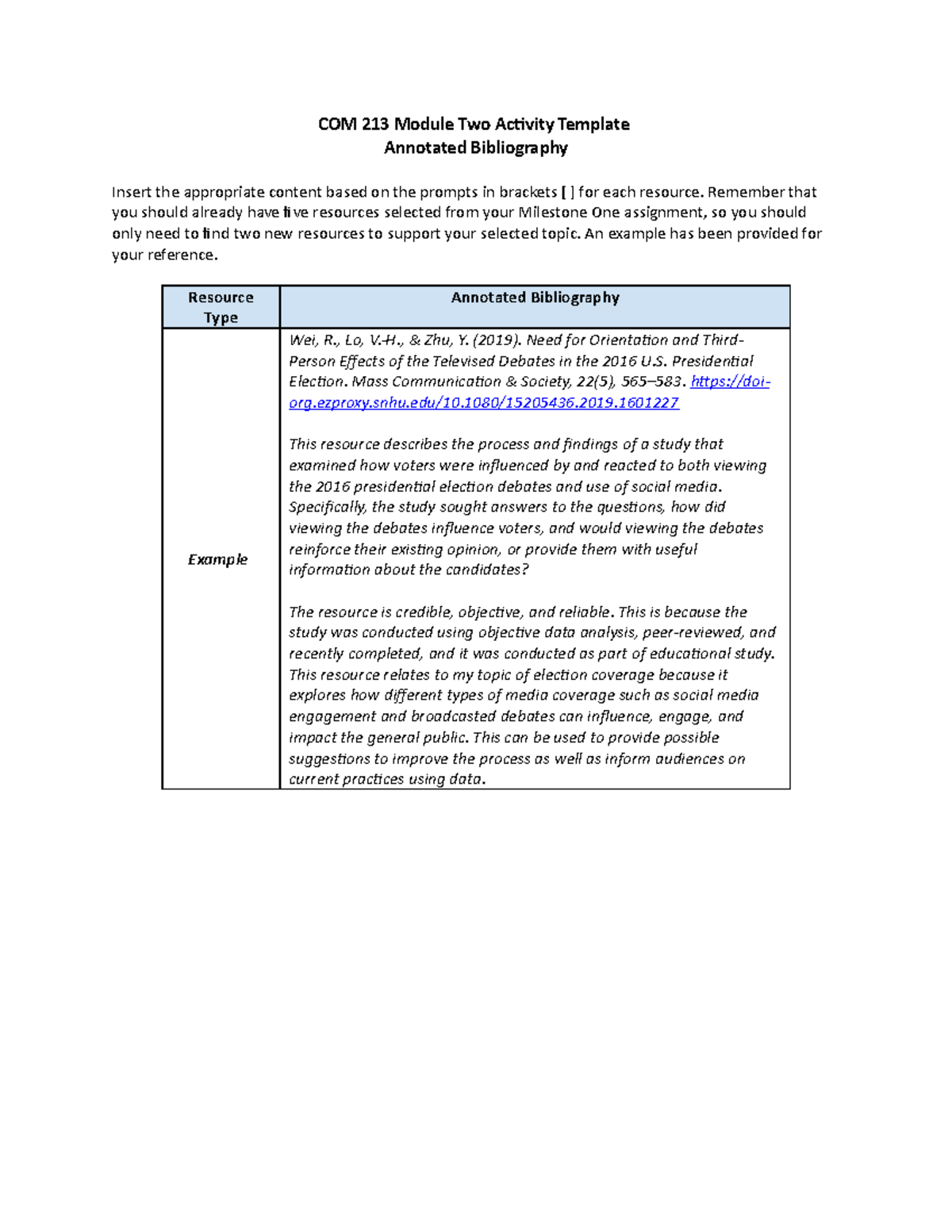 COM-213 Annotated Bibliography: Exploring Work-from-Home Impacts - Studocu