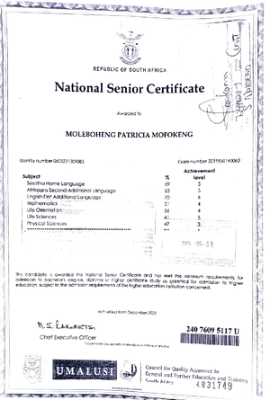 N4 Mechanotechnics - This document is summary for the syllabus of N4 ...